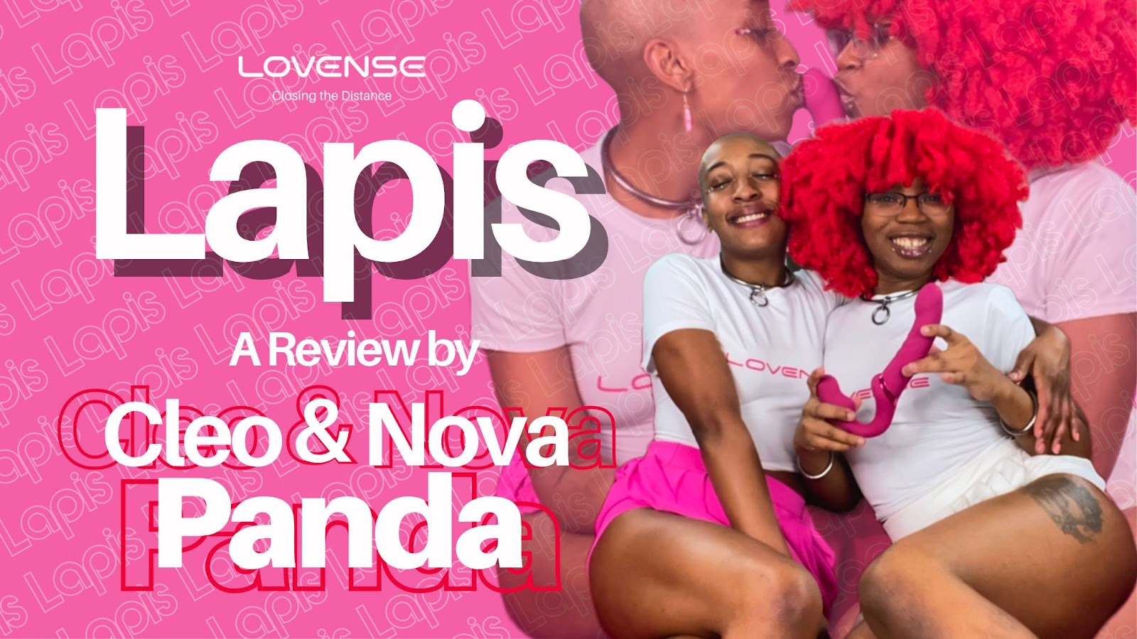 Cleo and Nova Panda review Lapis for Cam101 community
